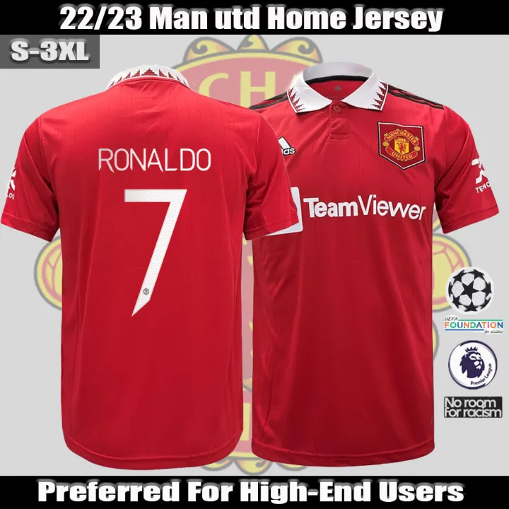 MU Jersey Home 22/23 Men Football Shirt Grade:AAA Size S-4XL MU Red ...