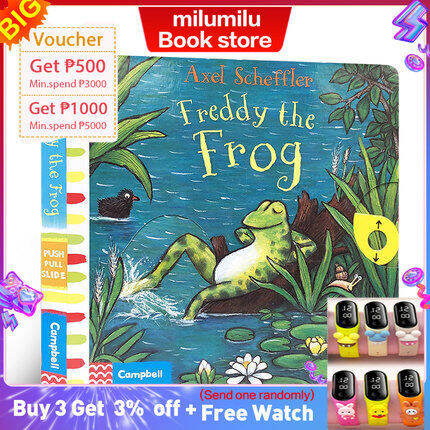 Axel Scheffler Freddy the Frog English Picture Story Book | Lazada PH