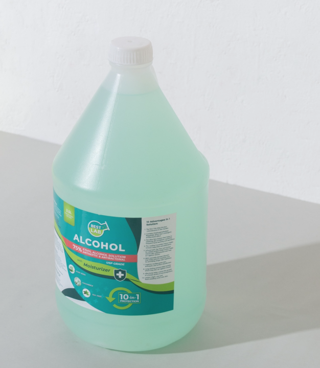 BestLab 10 in 1 Protection 75% Ethyl Alcohol (3.5L) | Lazada PH