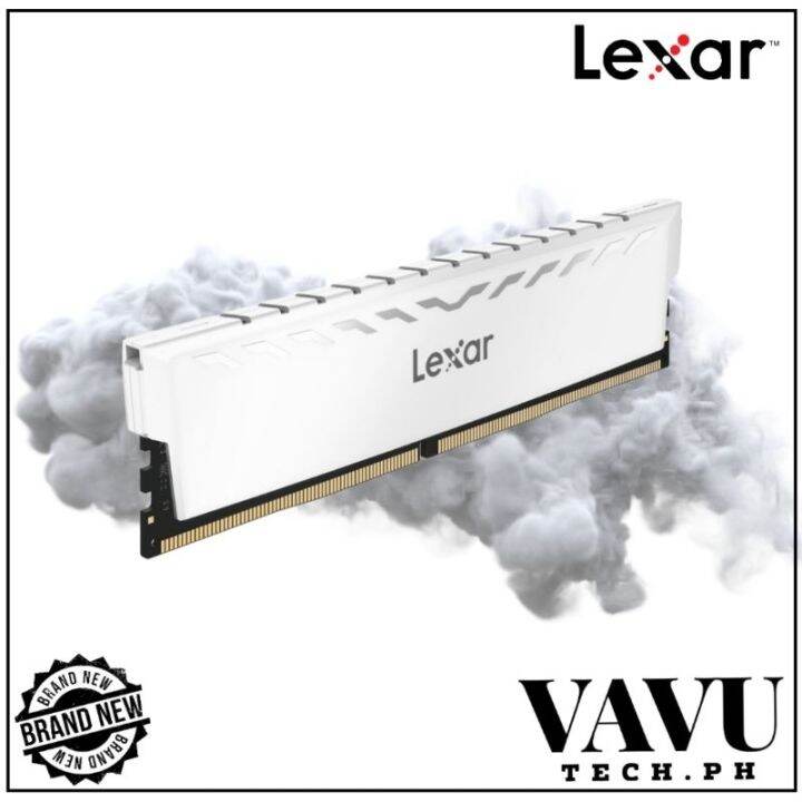 Lexar Thor 8GB 3600mhz DDR4 White Desktop Memory with Heatsink | Lazada PH