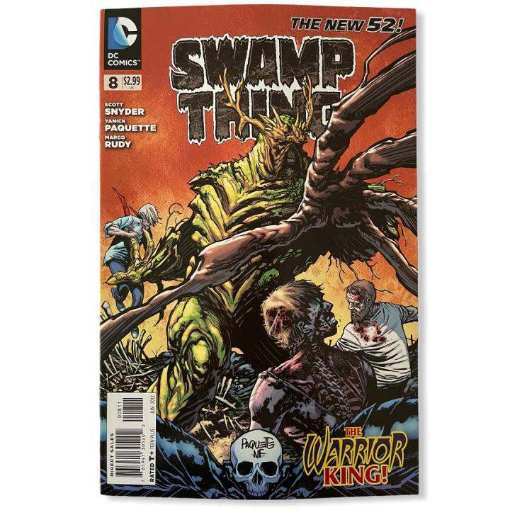 Swamp Thing 8 A Published Jun 2012 by DC Comic Book Cover by Yanick ...
