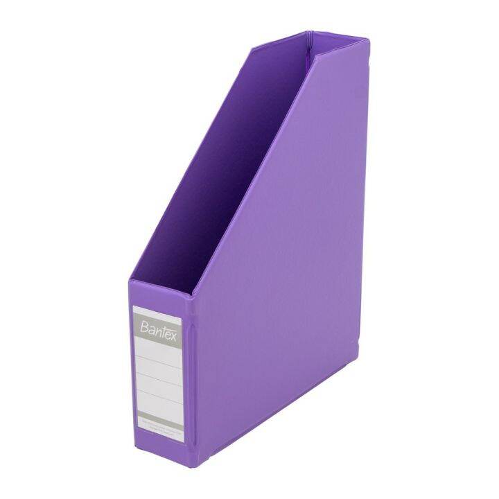 Bantex Magazine File (Box File) A4 7cm Lilac #4010 21 | Lazada Indonesia