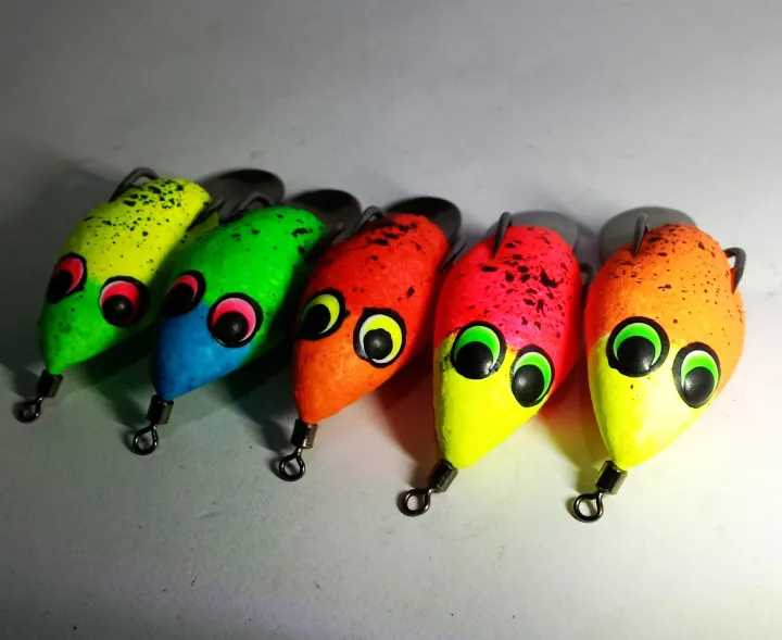 SOFT FROG / SOFROG UKURAN 4CM CURUT DOUBLE HOOK 1/0 KENZI | Lazada ...