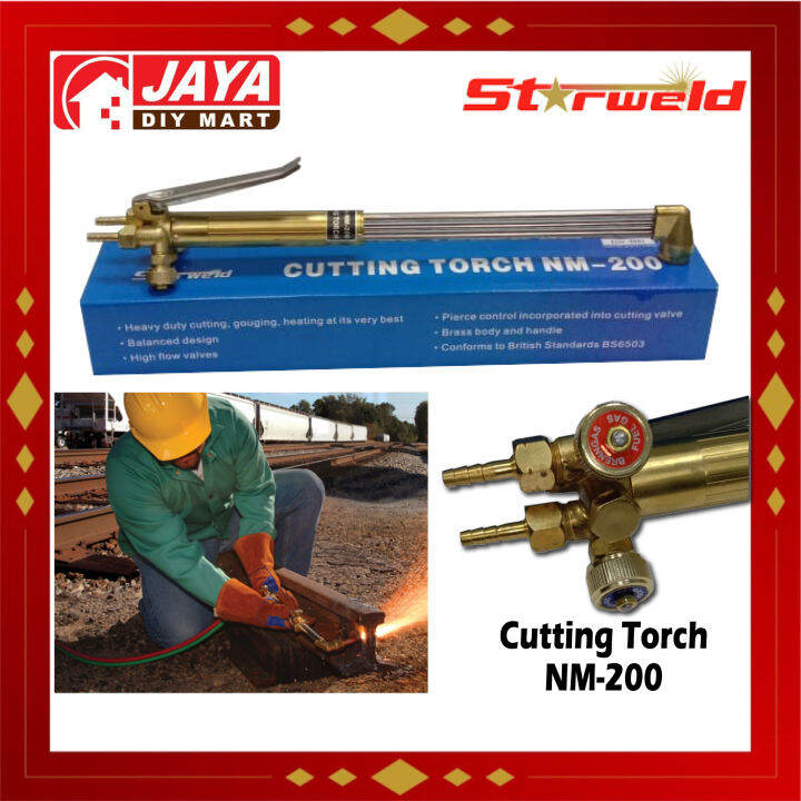 STARWELD NM-200 HEAVY DUTY L/D CUTTING TORCH-200 JAYA DIY MART | Lazada