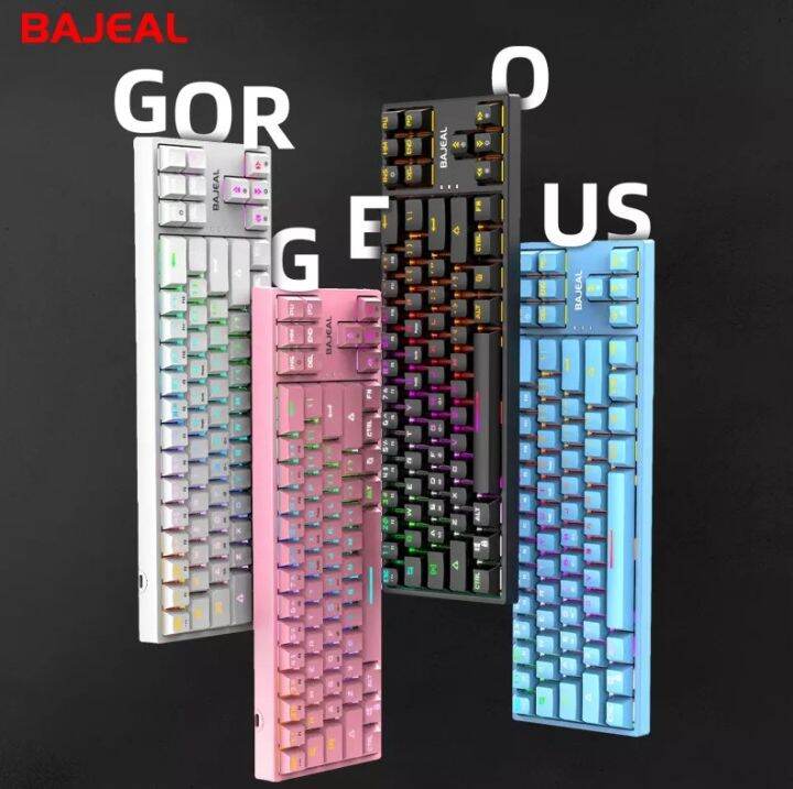 K71 Type C Mechanical Keyboard Blue Switch 71 keys | Lazada PH