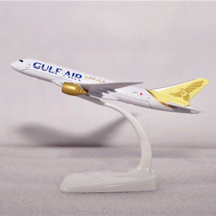 16CM 1/400 Scale 787 B787 Airplane Model GULF AIR Airline Aircraft ...