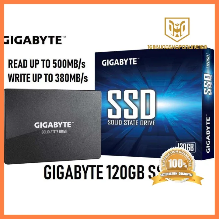 บริการเก็บเงินปลายทาง 120 GB SSD (เอสเอสดี) G ABYTE (GP-GSTFS31120GNTD) Warranty 3 - Y คุณภาพดี ...