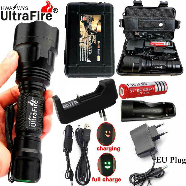 [In Stock] Original Torch Light Powerful Portable Led Flashlight ...