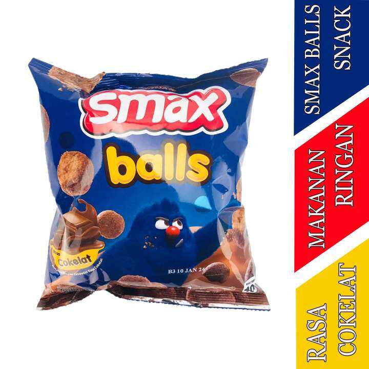 Choco Ball - Smax Balls - Chocolate Snack - Makanan Ringan - 40gr ...