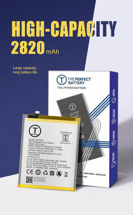 OPPO Battery MODEL BLP619 Long lasting 100%Original Equipment ...