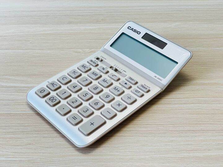 [Ready Stock] Original Japan Calculator Casio JW 200 SC GOLD [Work From ...