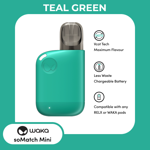 WAKA soMatch Mini Device - Teal Green | Lazada Indonesia
