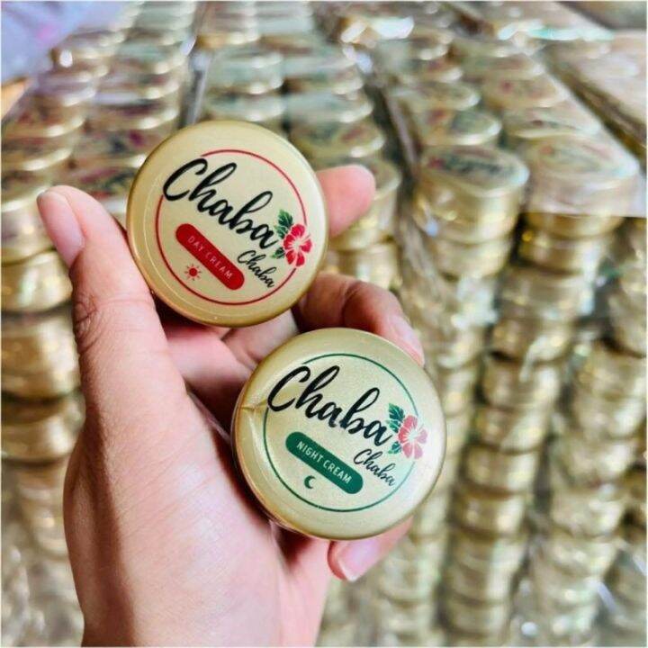 ครีมชบา Chaba Chaba Day Cream Night Cream 4g. สินค้าพร้อมส่ง | Lazada.co.th