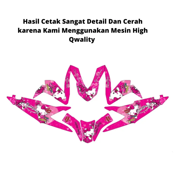 Decal Beat Street Deluxe 2021 - Hello kitty - Desain Custom | Lazada ...