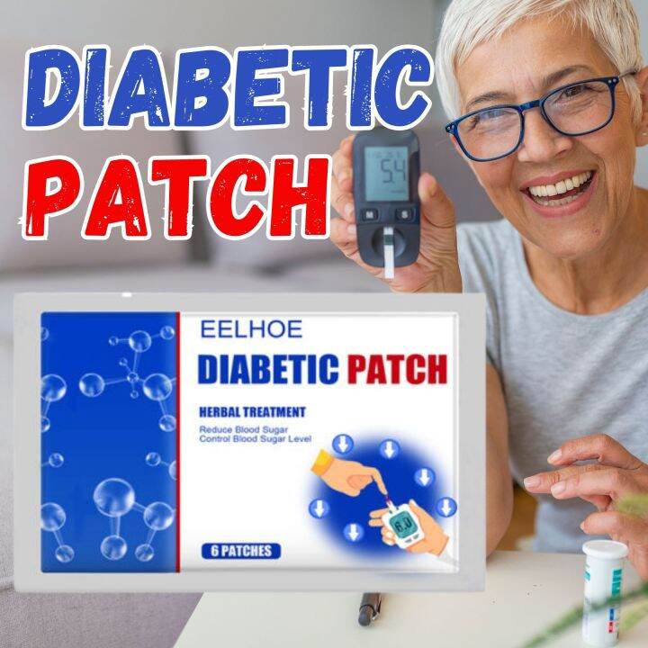 Eelhoe Diabetic Batch, 6 patches, Safe & Effective Herbal Treatment ...