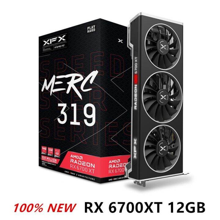 XFX 6700XT 12GB MERC XFX 6700XT 12GB MERC XFX RX 6700 XT RX6700 6700XT ...
