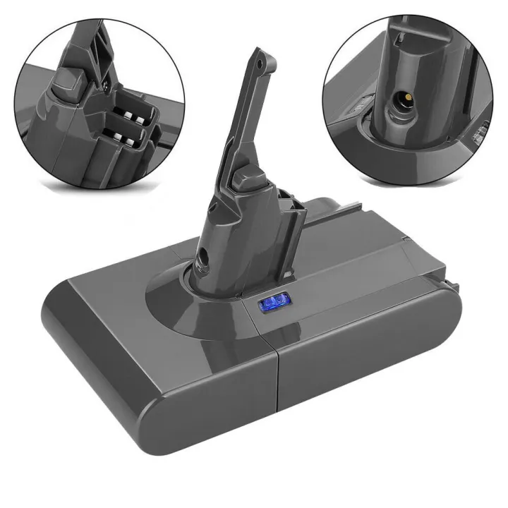 Dyson V8 battery Original Product 21.6V 4800mAH really capacity li-ion ...