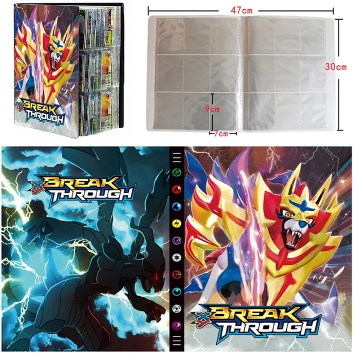 Pokemon Album Book Cartoon 9 Pocket 432 Card Anime Map Game Pokémon ...