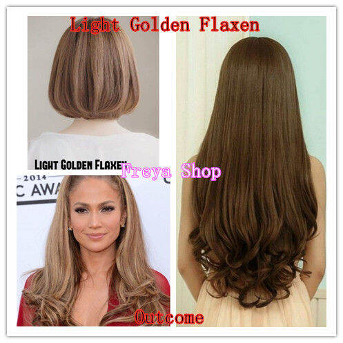 Light Golden Flaxen Hair Color with Oxidant ( 9.37 Bremod Permanent ...