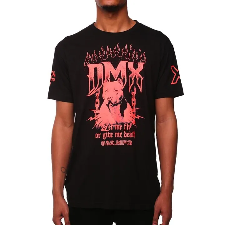 Vintage 90s Rap T-Shirt DMX Ruff Ryders Black T Shirt Top Commemorate ...