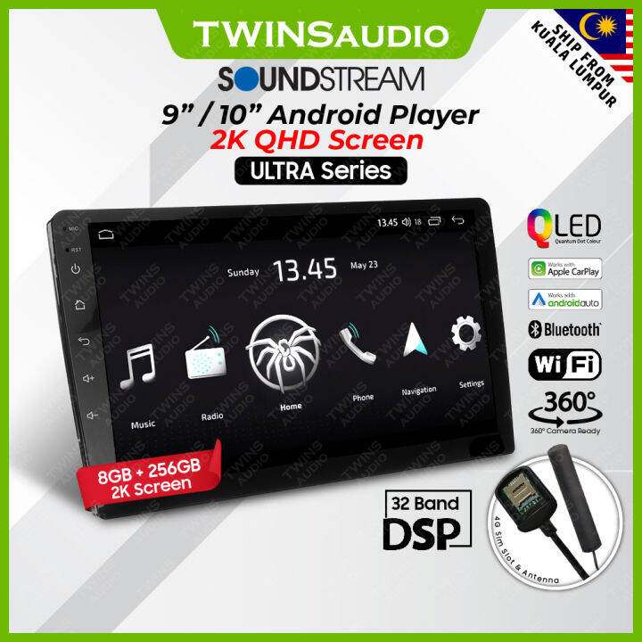 Soundstream ANZUO ULTRA 2K QLED Android Player System Support 360 ...