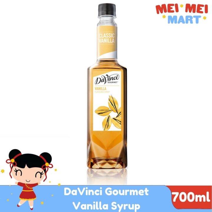 DaVinci Gourmet Vanilla Syrup for Coffee and Desserts 750ml Da Vinci ...