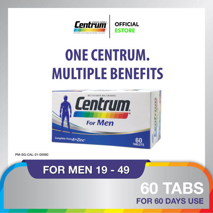 CENTRUM Multivitamin for Men, Vitamin C,Iron,Magnesium for Immune ...