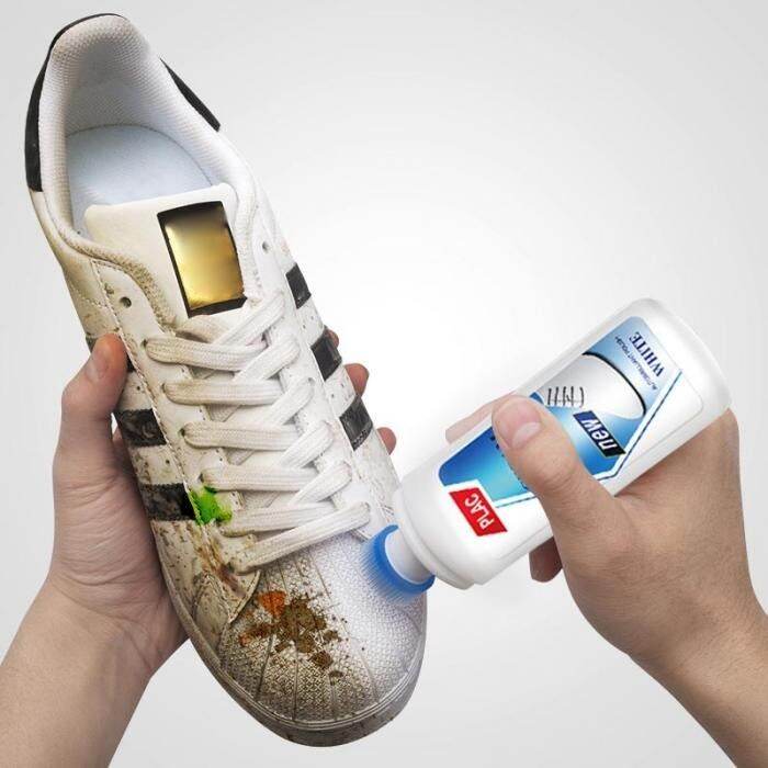 Cairan Semir Sepatu Warna Putih / Semir Poles Khusus Sepatu Putih/ Shoe ...