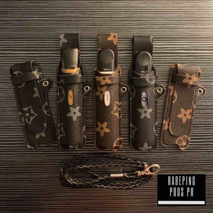 LV Inspired Premium Leather Case for RELX VEEX HUUK FLEX | Lazada PH