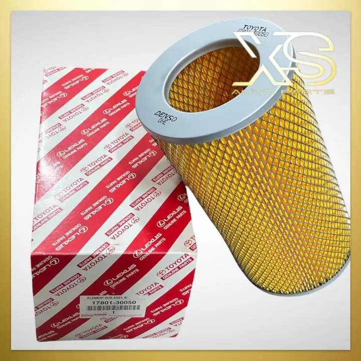 TOYOTA Air Filter 17801-30050-Toyota Hiace ( 2005-2015 ) KDH200 | Lazada