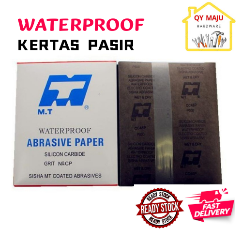 MT WATERPROOF ABRASIVE SANDPAPER / MT SANDPAPER (1 PCS) | Lazada