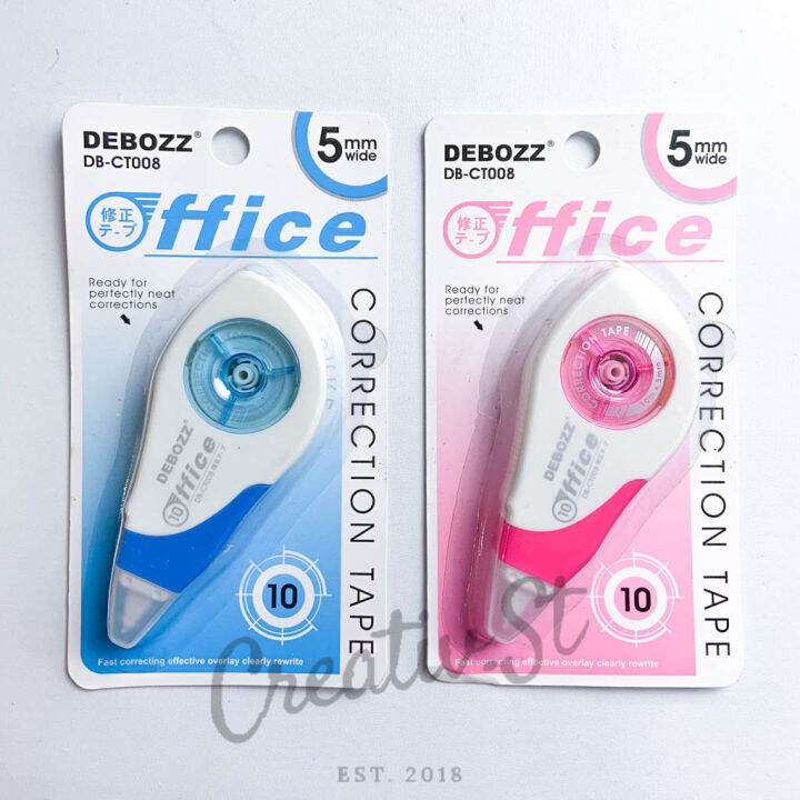 Debozz Tip-ex Kertas Correction Tape DB-CT008 10 Meter | Lazada Indonesia
