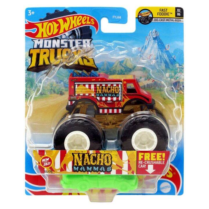 Hot Wheels Monster Trucks 1:64 Scale - Nacho Mammas | Lazada PH