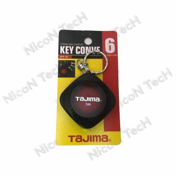 Meteran /Roll meter/gantungan kunci meteran Tajima Petit 3meter JPN ...