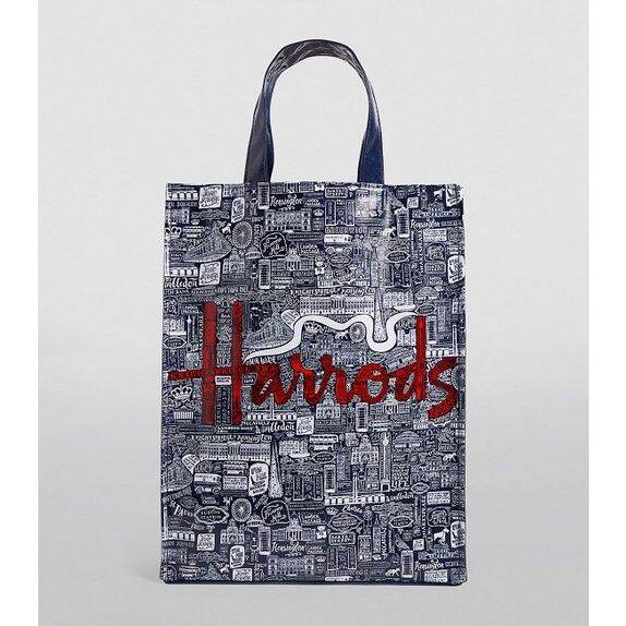 Harrods รุ่น Picture Font Medium Shopper Bag***พร้อมส่ง | Lazada.co.th