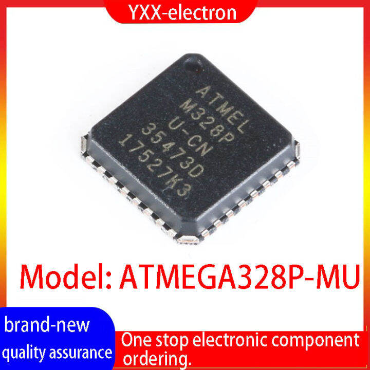 New Original Atmegaa328p Mu 8 Bit Microcontroller Chip Ic Avr 32k Flash Memory Qfn 32 Lazada Ph 1176