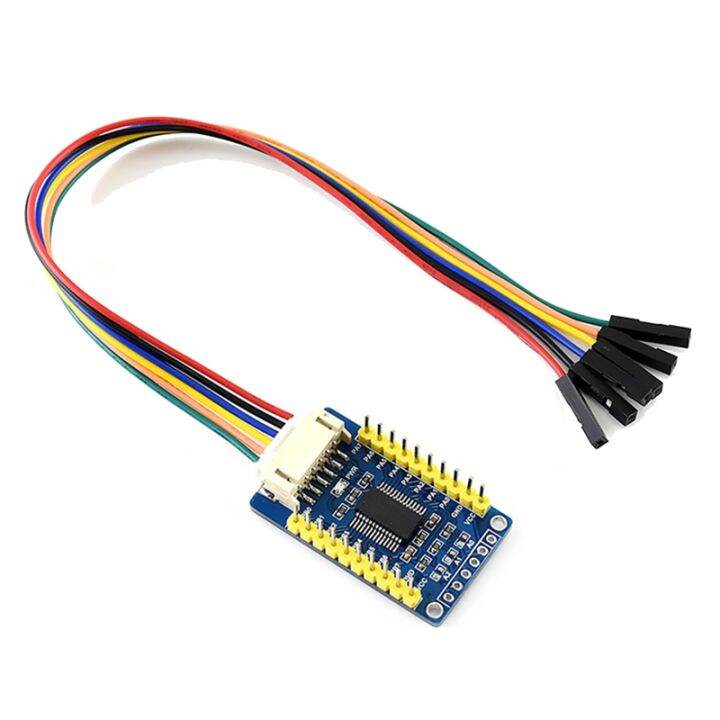 Waveshare MCP23017 I/O Expansion Module for Raspberry Pi/Micro:Bit/STM32/Arduino I2C I/O ...