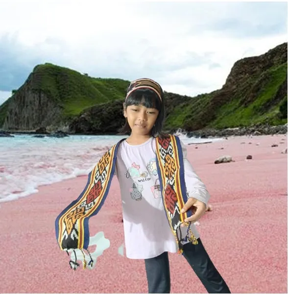 Kerajinan Tangan Syal Kain Tenun Ikat Tradisional Motif Toraja | Lazada ...