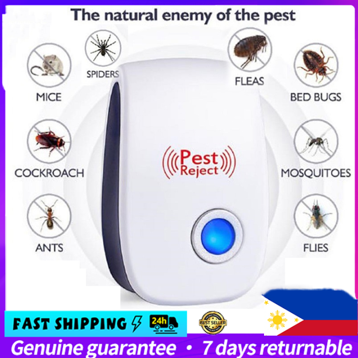 Ultrasonic Pest Mouse Mice Rat Spider Lizards Insect Repeller Pest ...