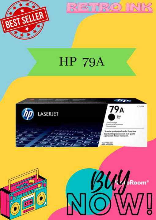 HP 79 BLACK ORIGINAL LASERJET TONER CARTRIDGE (CF279A) | Lazada PH