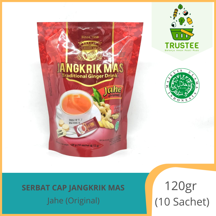 Serbat JANGKRIK MAS Wedang JAHE Minuman Herbal Tradisional | Lazada ...