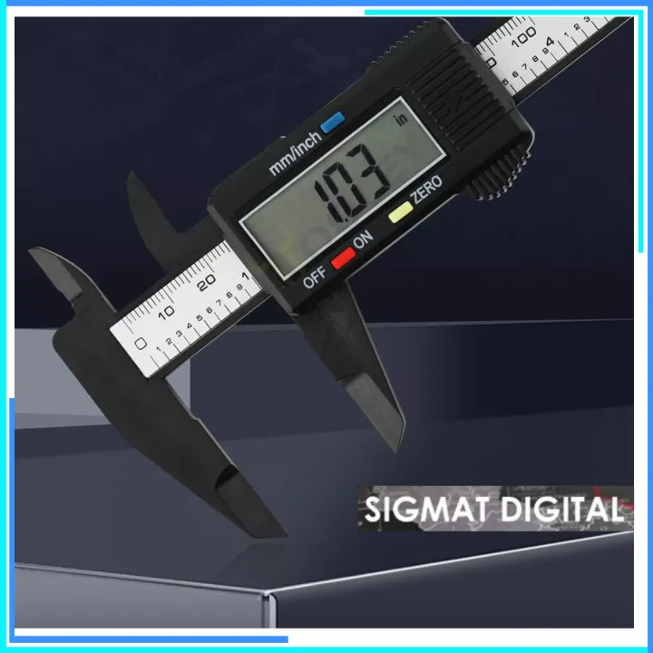 COD Taffware Jangka Sorong Digital Vernier Caliper LCD Screen / jangka ...