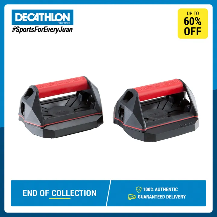 Decathlon Domyos Versatile Cross Training Push-Up Wheel Grips | Lazada PH