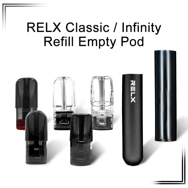 quality Relx infinity Refillable Empty Pod / relx classic pods Refill ...