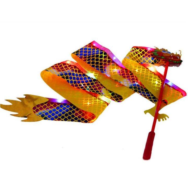 Outdoor Luminous Chinese Dragon Ribbon Dragon Dance Ribbon Square Park ...