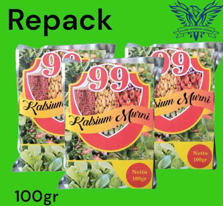 Repack 100gr Pupuk Calsium 99 Kalsium Murni Untuk Mempercepat ...
