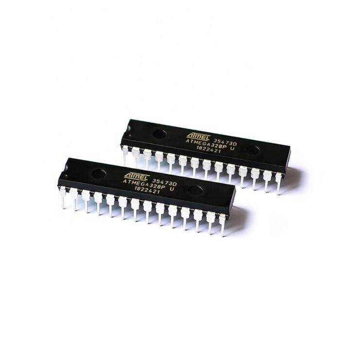 ATMEGA328P-PU Original spot 8-bit AVR 32 k flash IC into the 28-DIP ...
