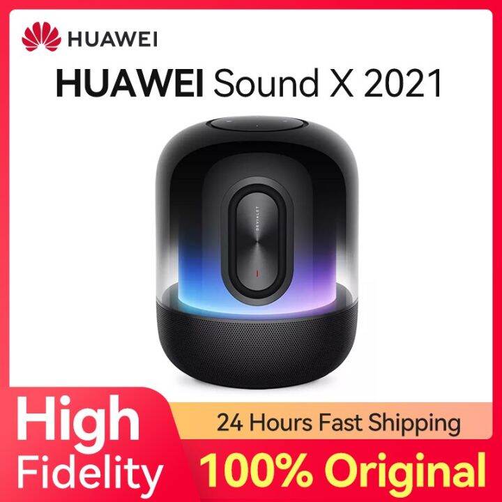 HUAWEI Sound X 2021ใหม่ Devialet ลำโพงเสียงบลูทูธวูฟเฟอร์คู่ชุดสเตอริโอ ...