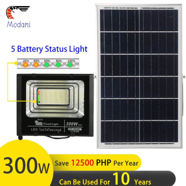 Modani Household Indoor Solar Flood Light Led Outdoor Garden Street ...