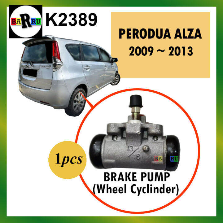 Perodua Alza 1.5 Rear Brake Shoes Pad 2009 2010 2011 2012 2013 Alza Old ...